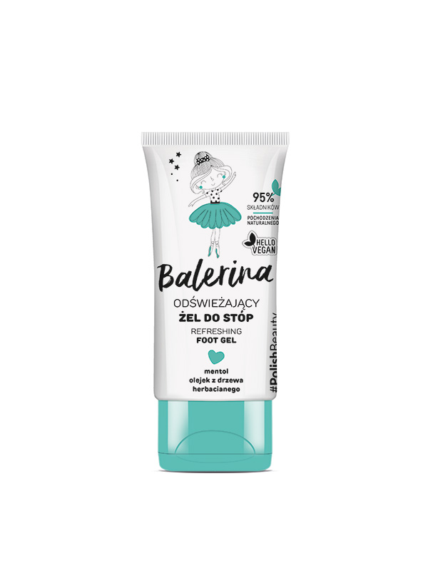 Ballerina Refreshing Foot Gel – Suomen Hoitolatukku