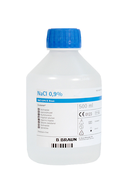 Keittosuolaliuos 0,9%, 20×5 ml – Suomen Hoitolatukku